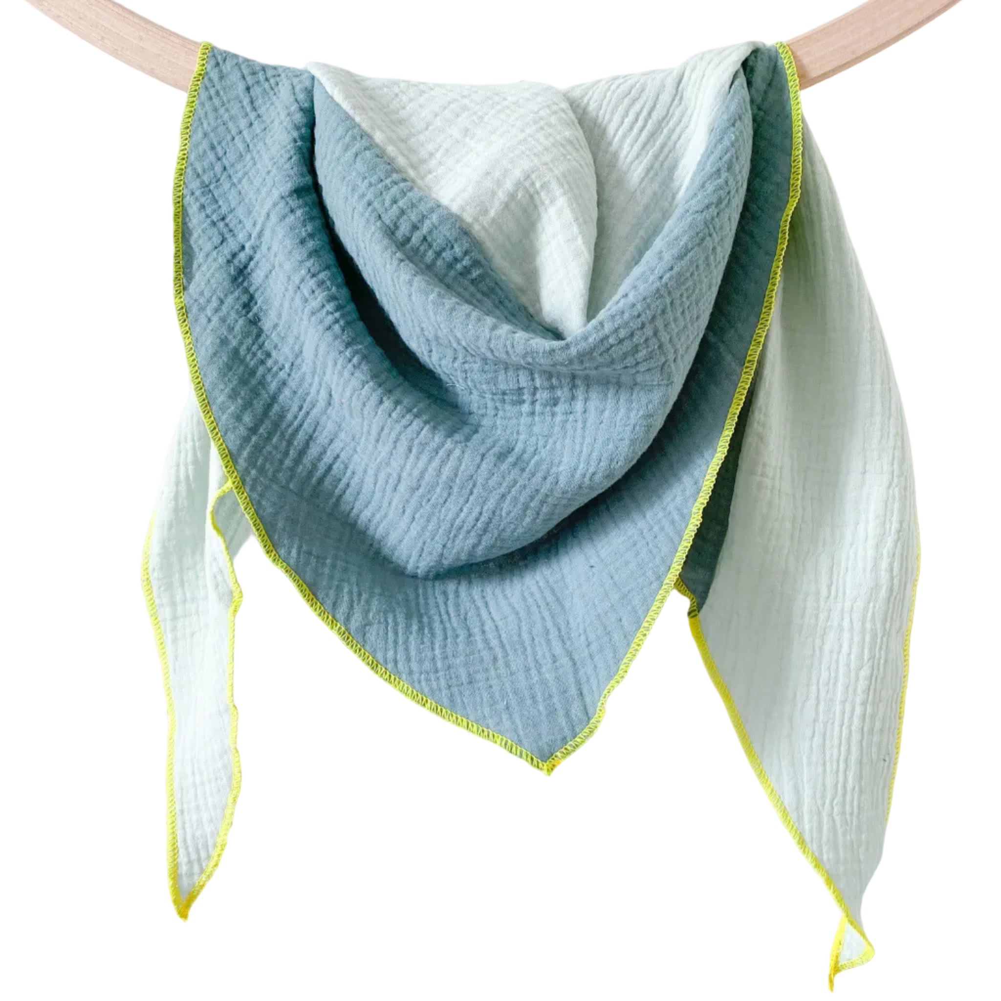 Frau Rabe | Musselintuch Kids | Dusty Mint/Mint